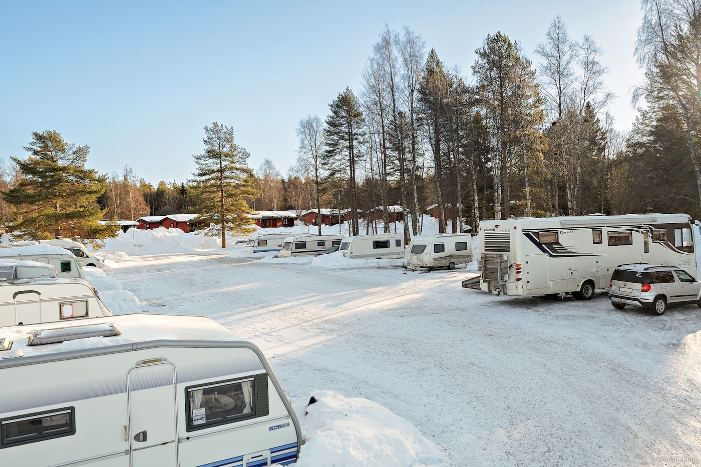 Nydala – Umeå | Camping das ganze Jahr über