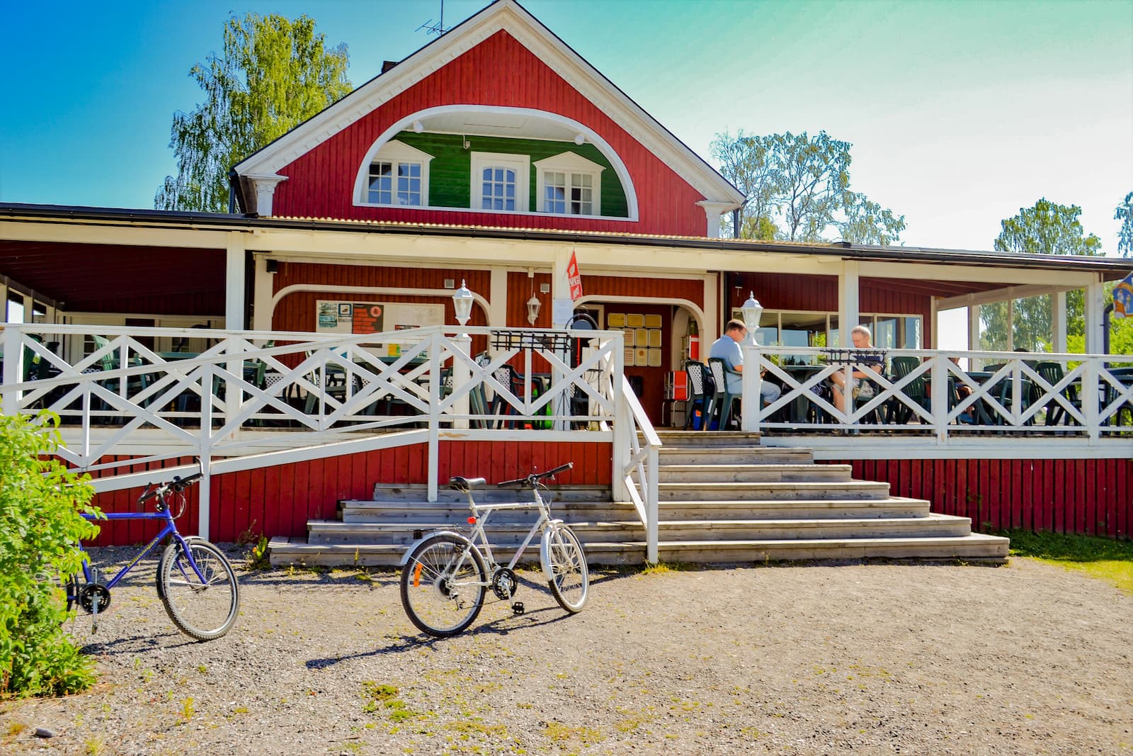 Bistro med god mat & flott utsikt i Charlottenberg.